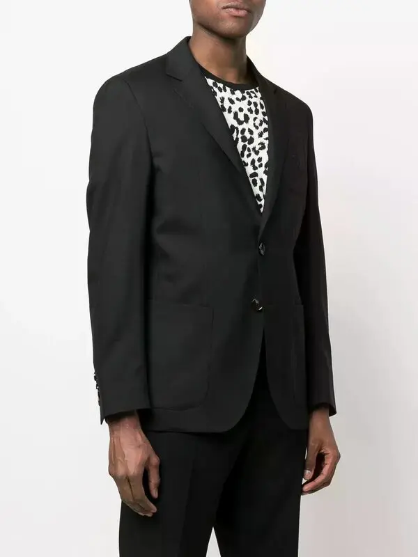 BILLIONAIRE Logo-embroidered Tailored Blazer
