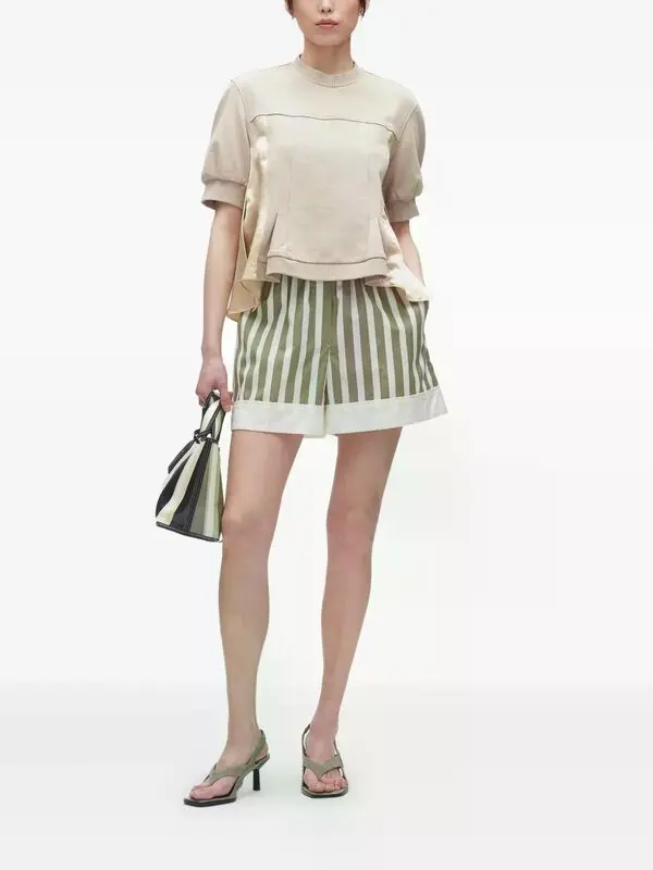 3.1 Phillip Lim Panelled Cotton T-shirt