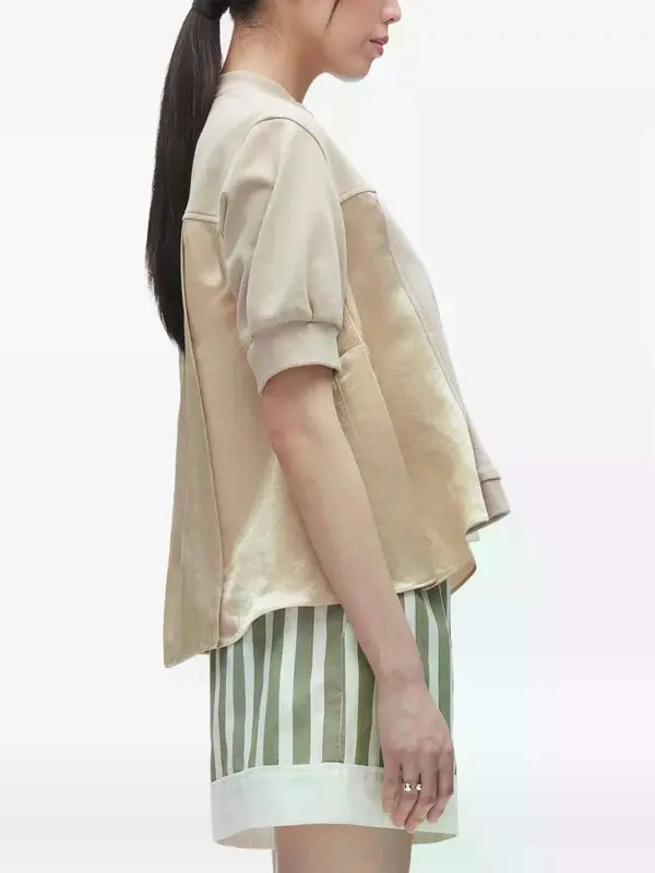 3.1 Phillip Lim Panelled Cotton T-shirt