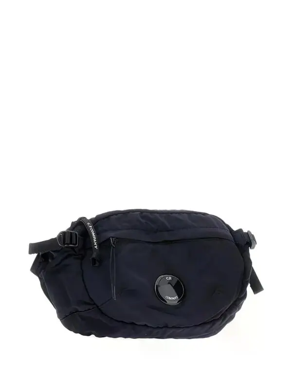 C.P. COMPANY Lens Detail Zip Belt Bag - Blue