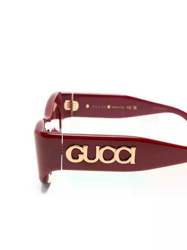 Gucci Oval Frame Sunglasses