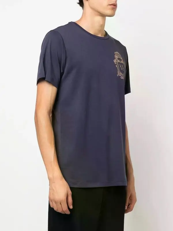 BILLIONAIRE Embroidered-logo Detail T-shirt