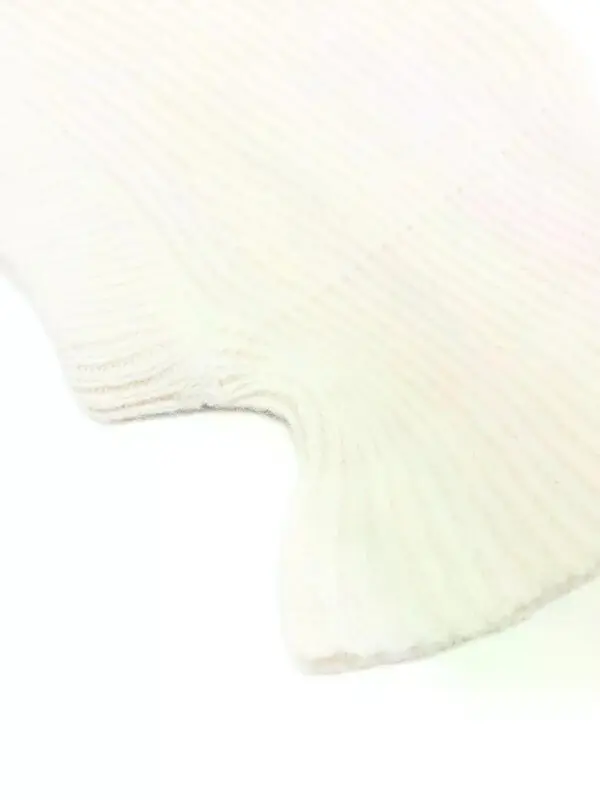 LEMAIRE Ribbed Knit Wool Blend Balaclava
