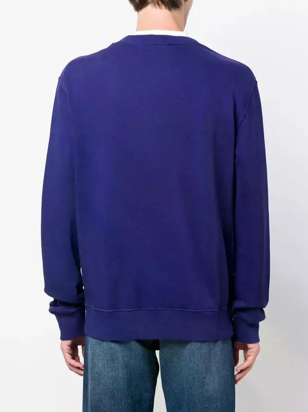 LANVIN Embroidered-logo Sweatshirt