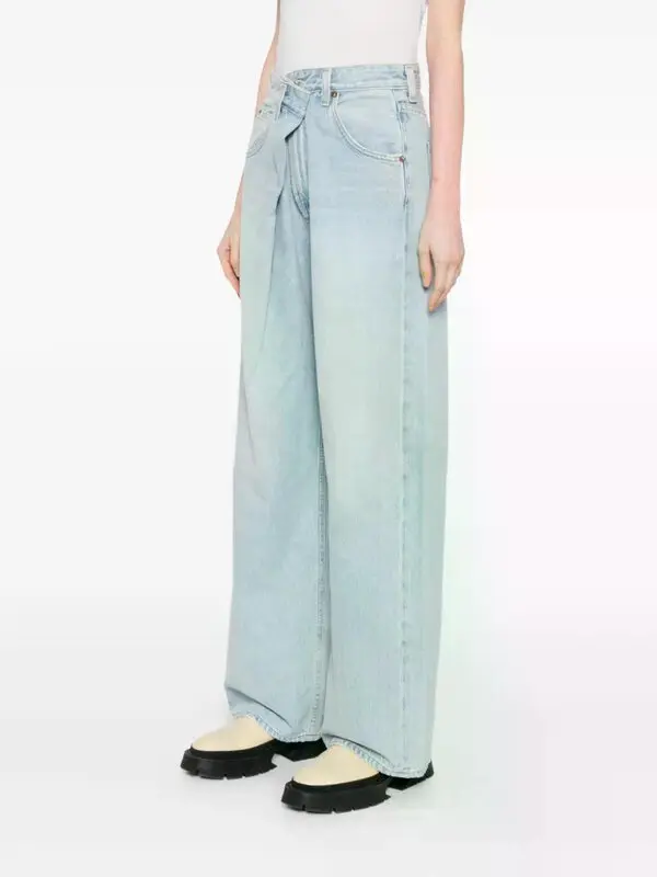 AGOLDE Vana Wide-leg Jeans - Blue
