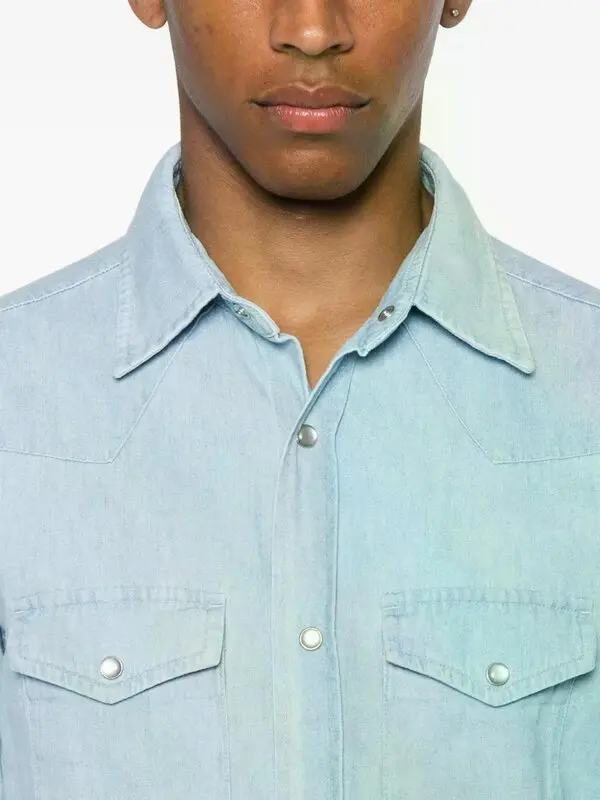 TOM FORD Double-pocket Denim Shirt