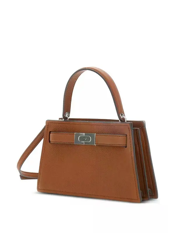 Tory Burch Mini Lee Radziwill Tote Bag - Brown