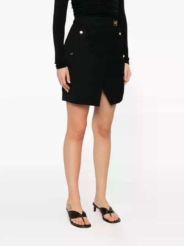 Elisabetta Franchi Button-detailed Mini Skirt