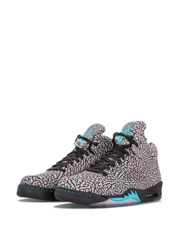 JORDAN 5 2lab5 Elephant Print Sneakers