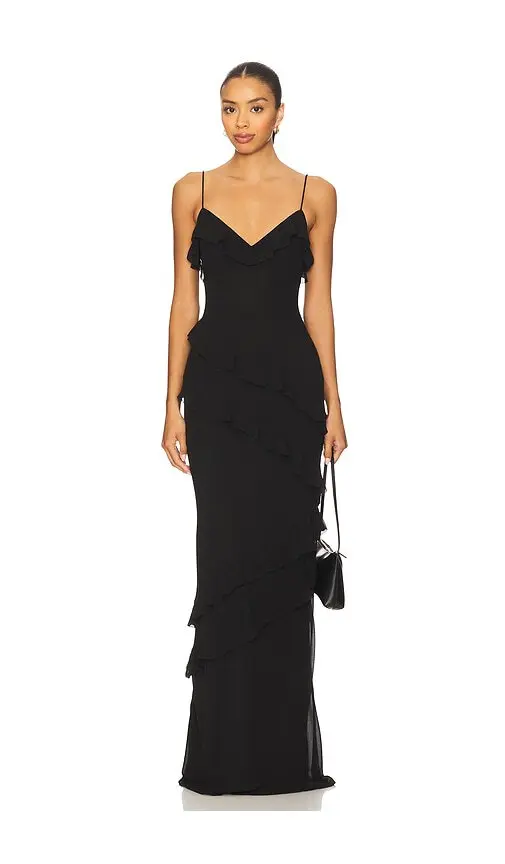 Majorelle Aesha Gown - Black