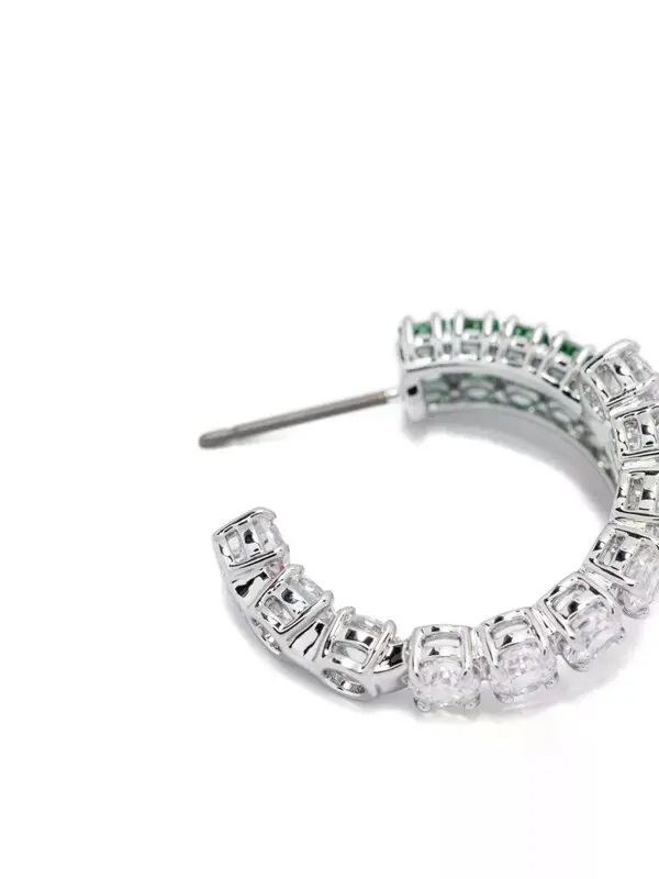 SWAROVSKI Matrix Hoop Earrings