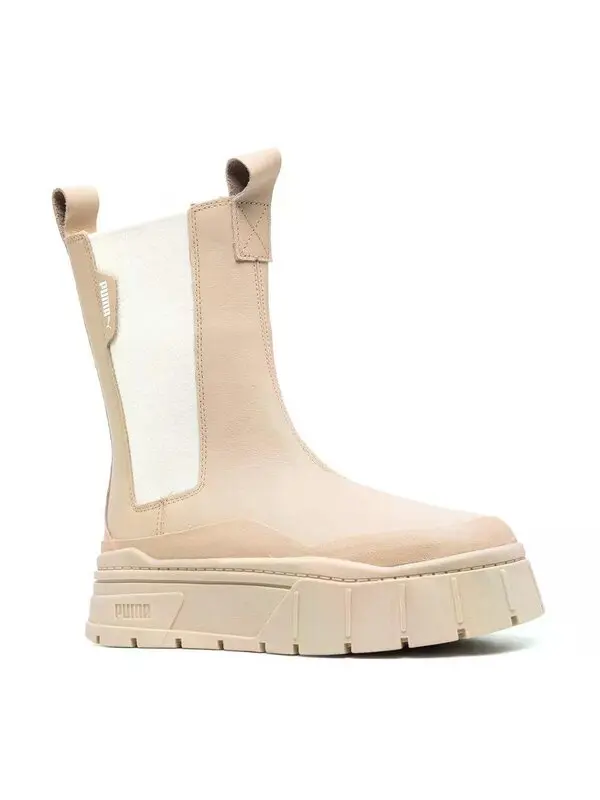 PUMA Mayze Stack Chelsea Boots - Neutrals