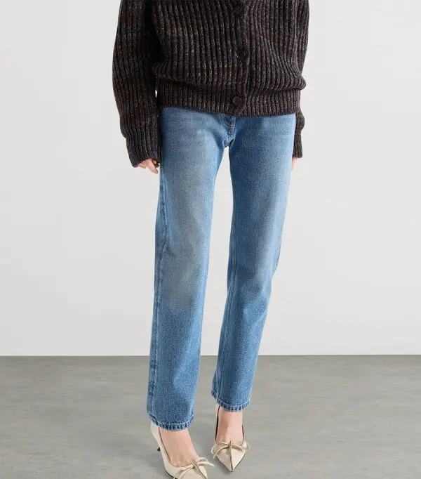 Prada Low-rise Straight Leg Jeans