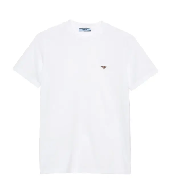 Prada Cotton Jersey T-shirt - White
