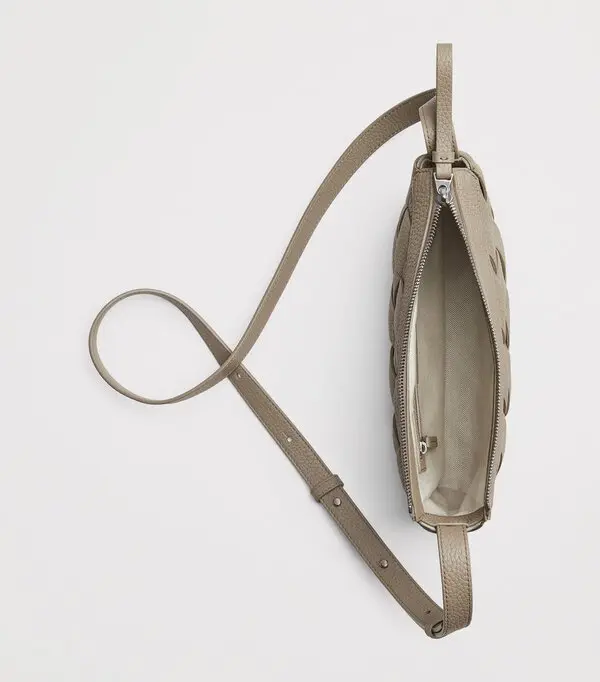 Bottega Veneta Small Leather Diago Messenger Bag