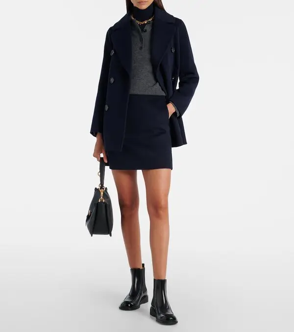 Max Mara Wool And Cashmere Blend Sweater - Grey