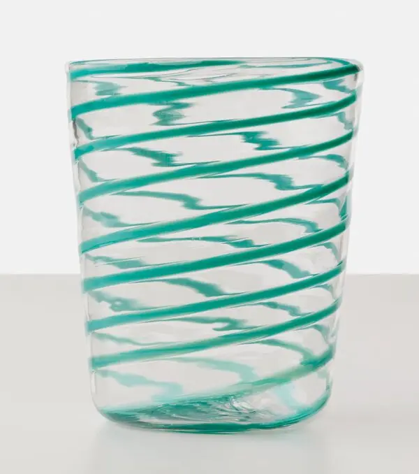 CABANA Giravolta Set Of 2 Glasses - Green