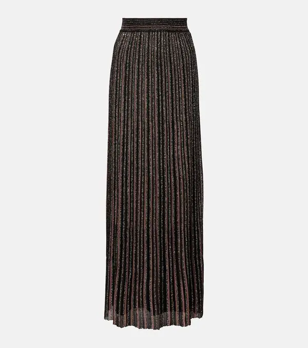 Missoni Zig Zag Sequin Maxi Skirt - Multicoloured
