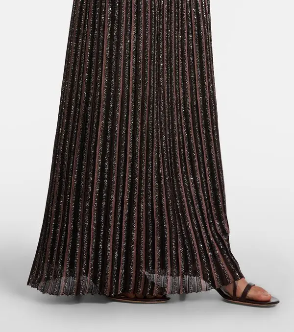 Missoni Zig Zag Sequin Maxi Skirt