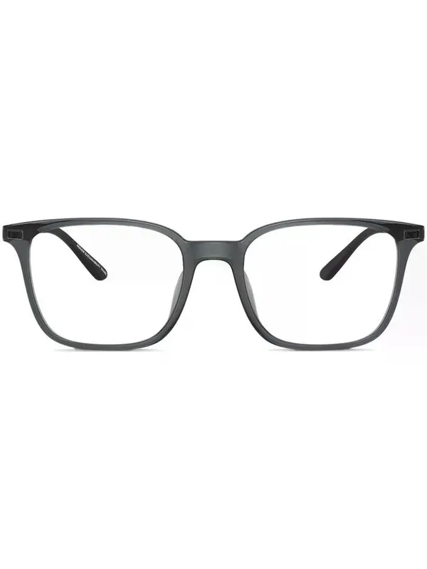 Emporio Armani Square Frame Glasses - Black
