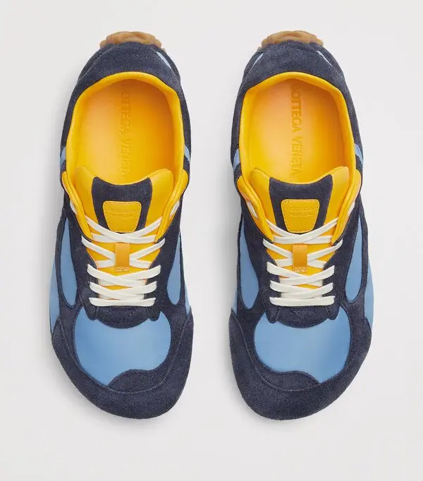 Bottega Veneta Orbit Flash Sneakers - Blue