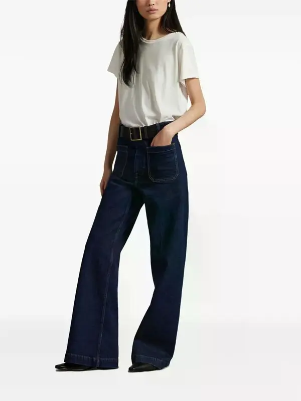 Polo Ralph Lauren High-rise Wide-leg Denim Jeans