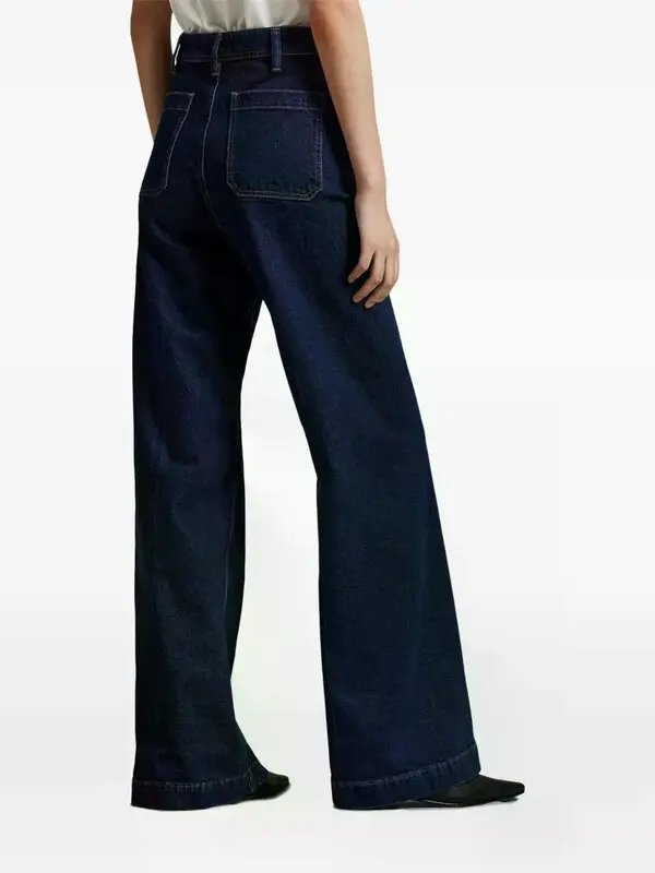 Polo Ralph Lauren High-rise Wide-leg Denim Jeans