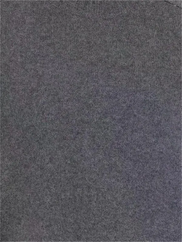 Carven Cashmere Crew Neck Sweater - Grey