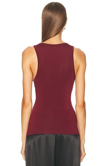 ST. AGNI Ribbed Jersey Tank Top