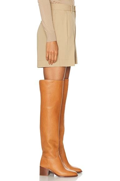 Ralph Lauren Sherri Wool Gabardine Short