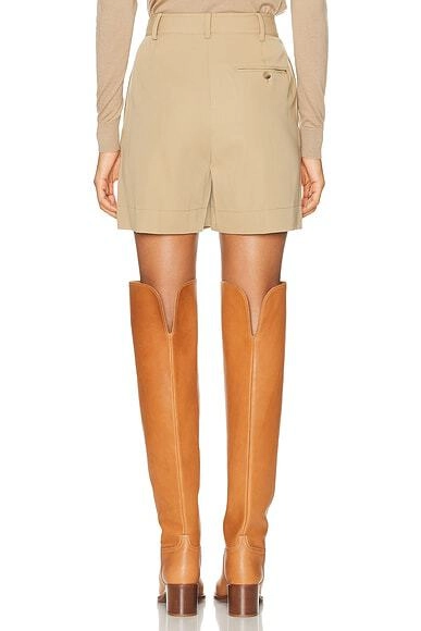 Ralph Lauren Sherri Wool Gabardine Short