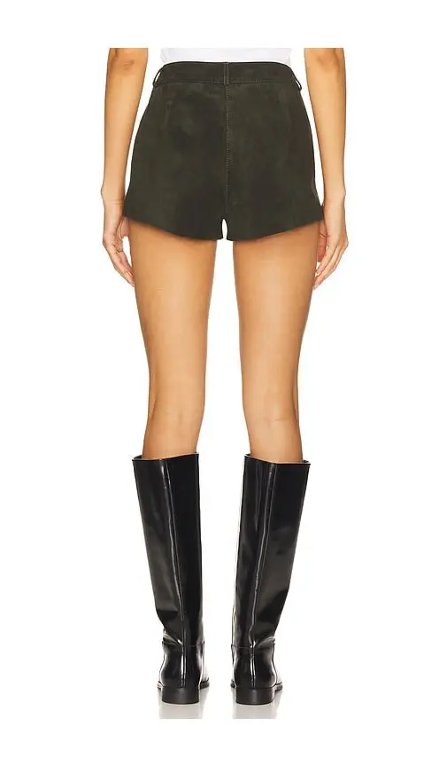 ZUT X Revolve Suede Waistband Shorts - Olive