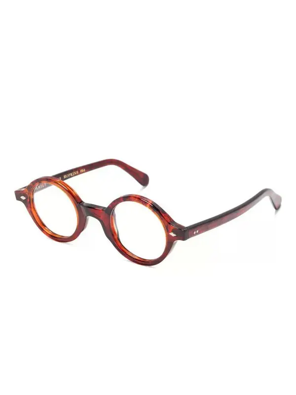 FAMILY AFFAIR Hopkins Round Frame Eyeglasses - Brown