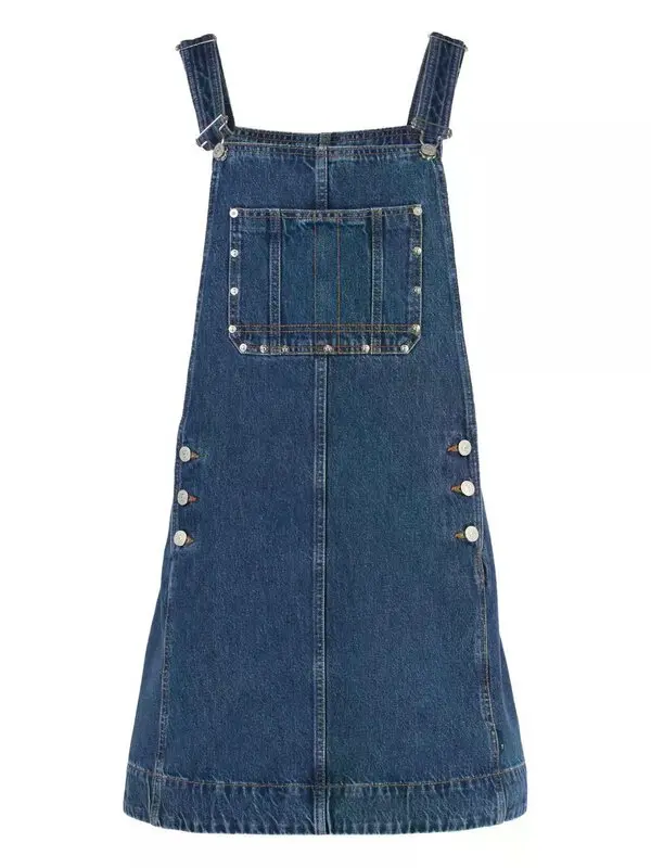 7 For All Mankind Adjustable-strap Denim Dress