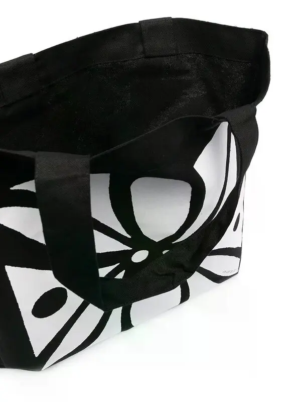 10 CORSO COMO Abstract Floral Print Tote Bag