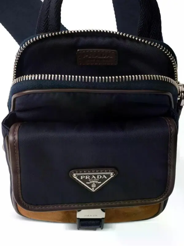 Prada Re-nylon Triangle-logo Shoulder Bag