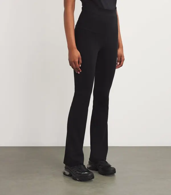 SKIMS Cotton Jersey Foldover Trousers