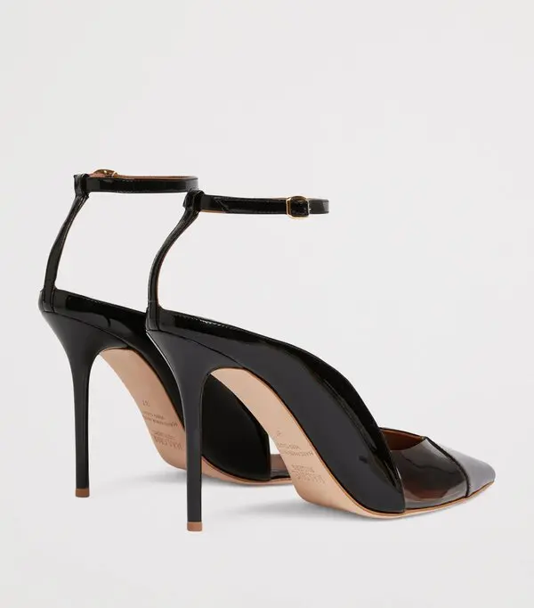 MALONE SOULIERS Patent Leather And Pvc Pumps