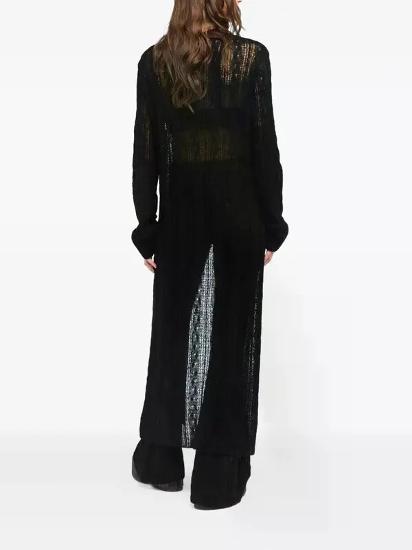 Alanui Button-front Open-knit Cardigan