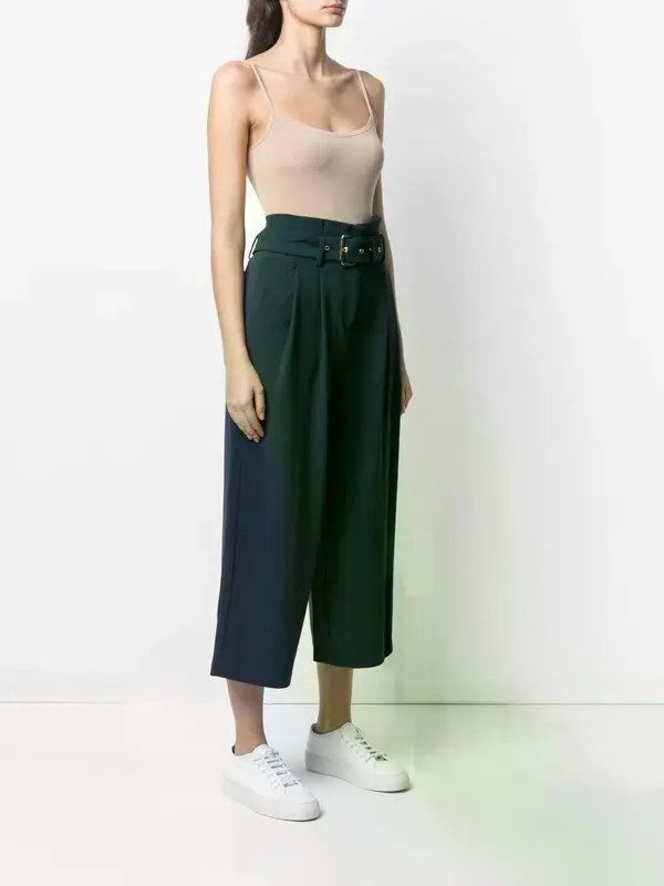 Michael Kors Belted Cropped Trousers