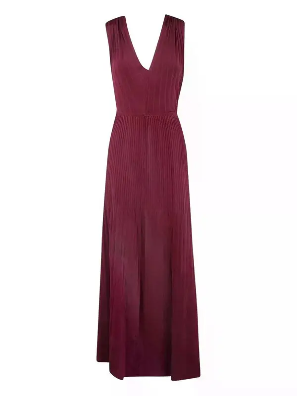 TWINSET Wrap Maxi Dress - Red