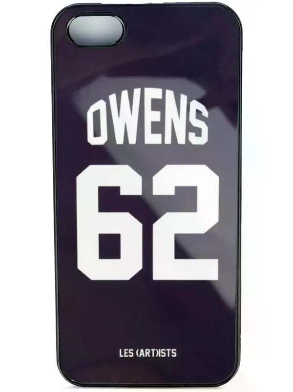 LES (ART)ISTS Text-print Phone Case - Black