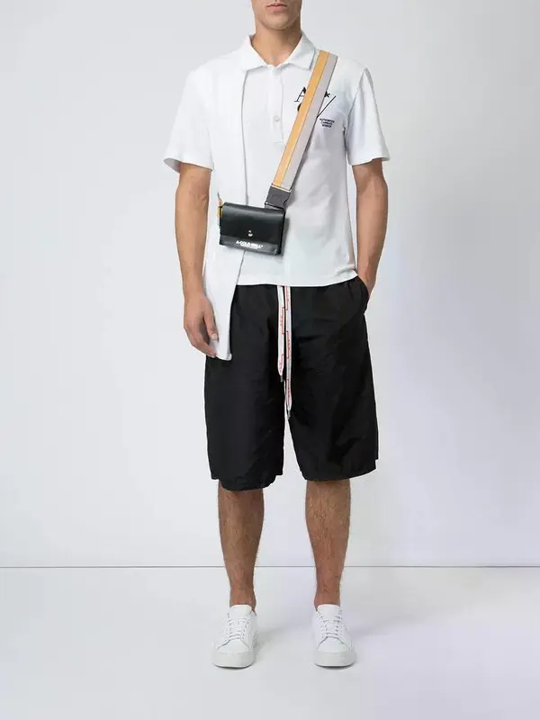 A-COLD-WALL* Bi-colour Leather Bag Strap
