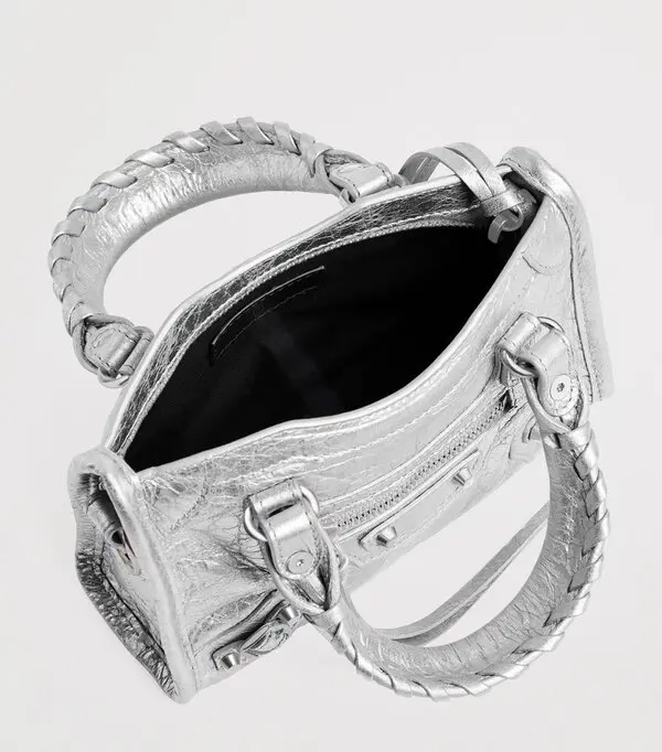 Balenciaga Metallic Le City Nano Top-handle Bag