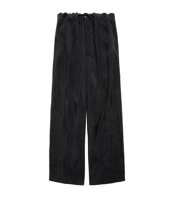 Balenciaga Fluid Tailored Trousers - Black