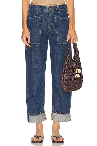 RE/DONE The Bender Straight Jeans
