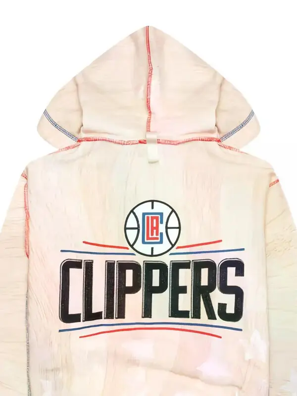 ADVISORY BOARD CRYSTALS X La Clippers Logo-print Hoodie