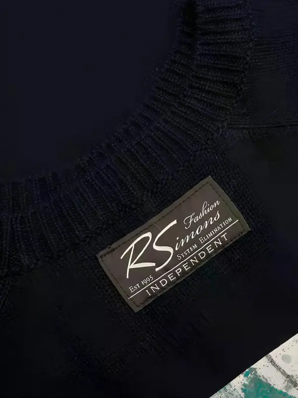 Raf Simons Graphic Print Sweater