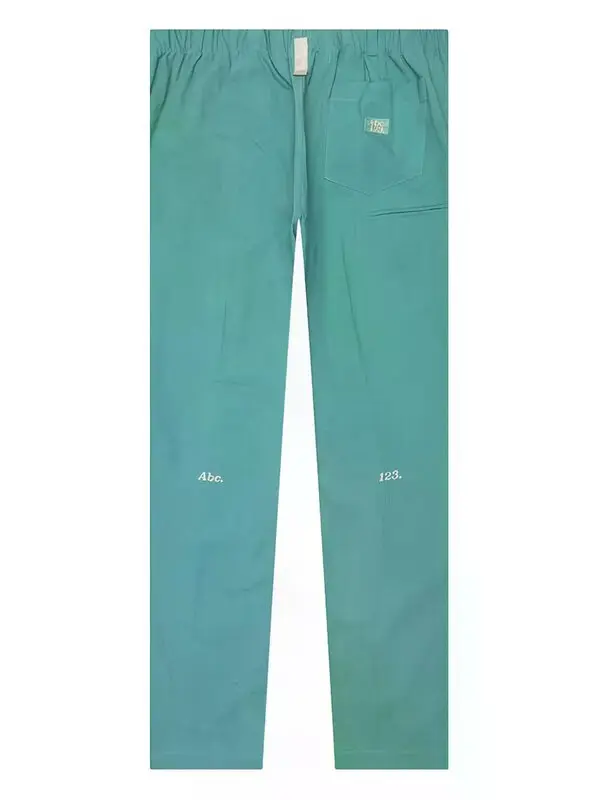 ADVISORY BOARD CRYSTALS Embroidered Drawstring Trousers