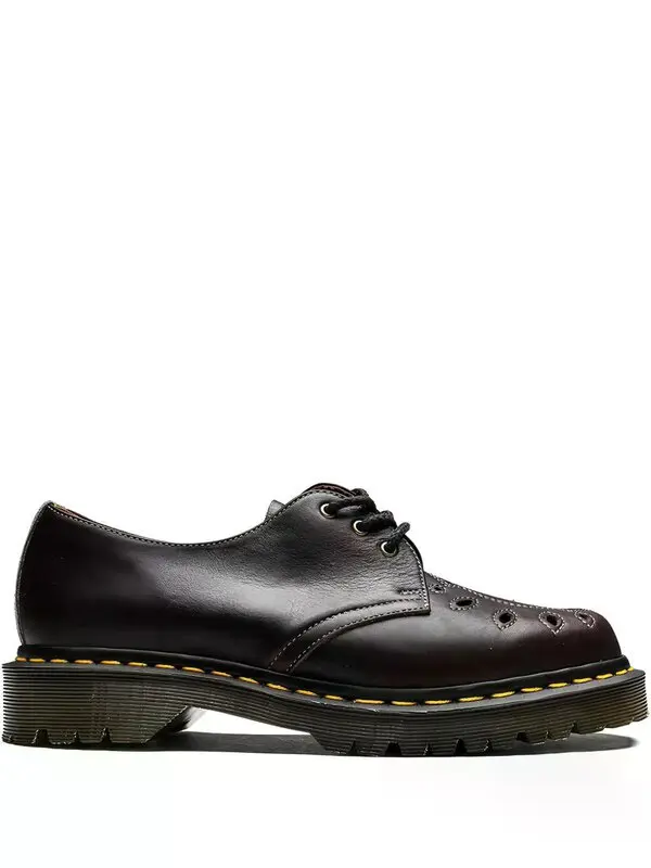 Dr. Martens Perforated Leather Derby Shoes